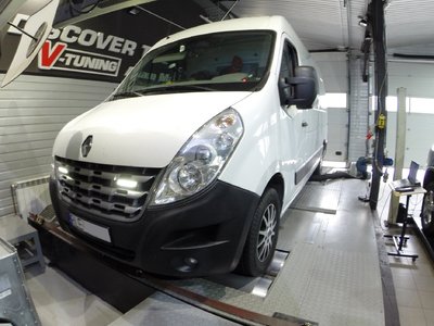Chip Tuning Renault Master III 2.3 dCi 125 KM + 27 KM i 72 Nm