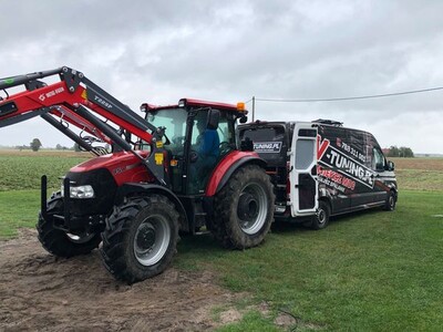 Case Farmall 85A - podniesienie mocy